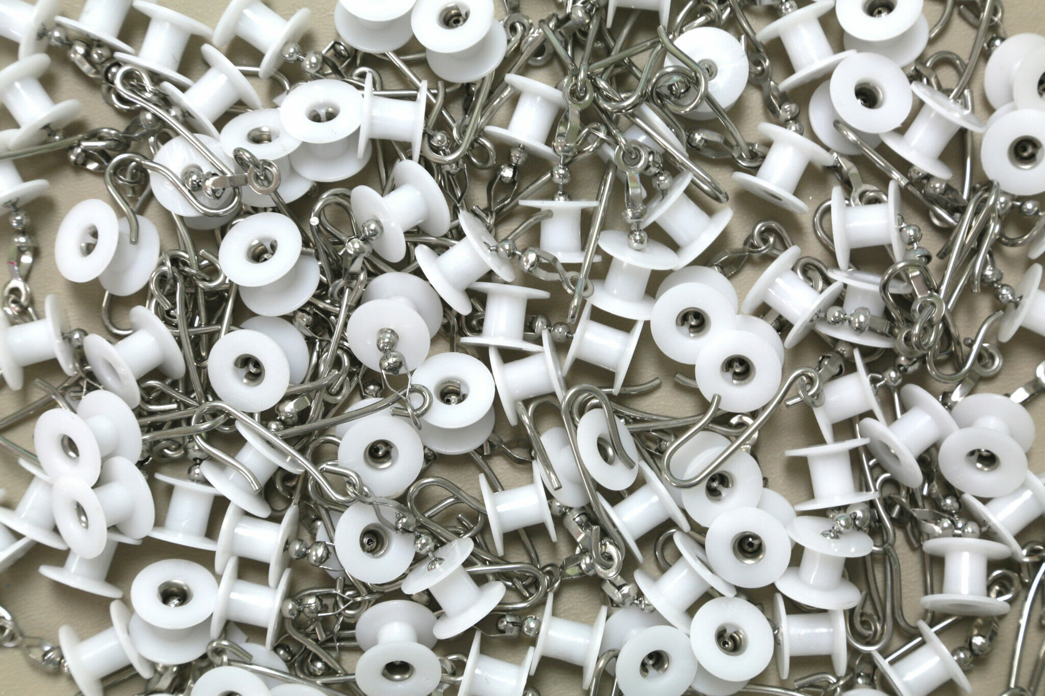 Spool Carrier Hooks | Durable Curtain Hooks for Healthcare Environments